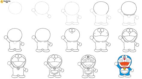 How To Draw Doraemon Step By Step