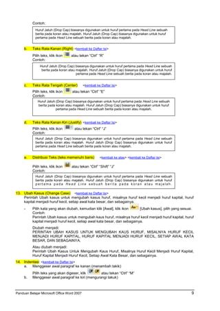 Panduan Microsoft Office Word 2007 Bagian 1 PDF