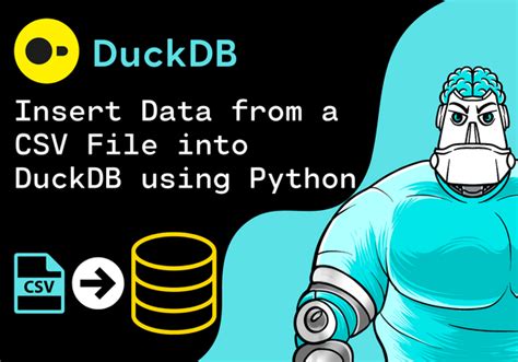 Load Data From A Parquet File Into Duckdb Using Python