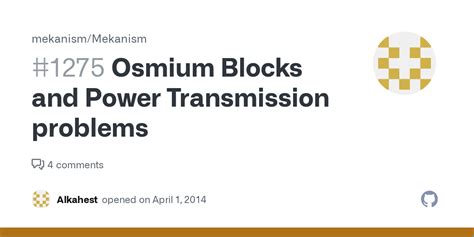 Osmium Blocks And Power Transmission Problems · Issue 1275 · Mekanism