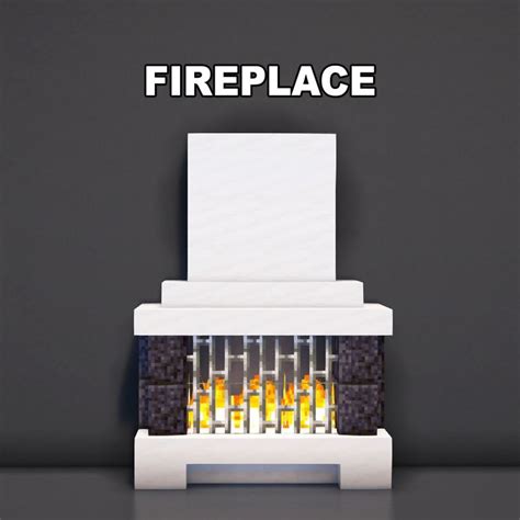 Minecraft Fireplace Follow For Op Minecraft Builds 📢 Share With Your