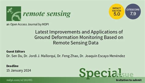 Pdf Latest Improvements And Application Of Ground Deformation Monitoring Based Remote Sensing Data