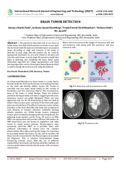 pdf brain tumor detection