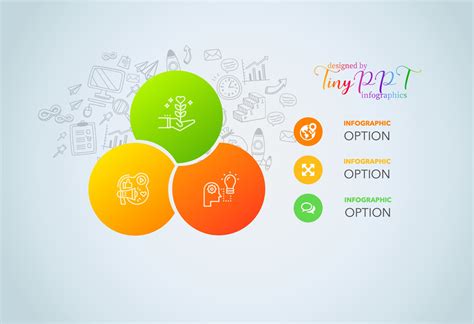 Relationship Circle Triangle Infographic Concept