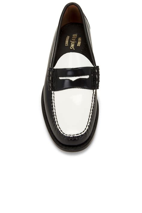 Ghbass Larson Weejun In Black White Revolve