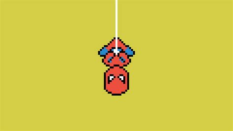 🔥 Free Download Pixel Art Pixels Spider Man Simple Wallpaper Hd Desktop And By Edwardm