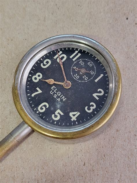 1926 Elgin Car Clock Not Pocket Watch For Etsy