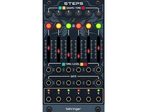 Behringer Steps 6 Stage Multi Source Function Generator And Sequencer Eurorack Module What To