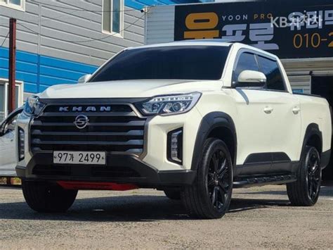 Kg모빌리티 더 뉴 렉스턴 스포츠 칸 · 디젤 · 울산 매물번호27143682 Kb차차차