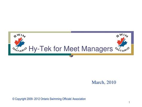 PPT Hy Tek For Meet Managers PowerPoint Presentation Free Download ID