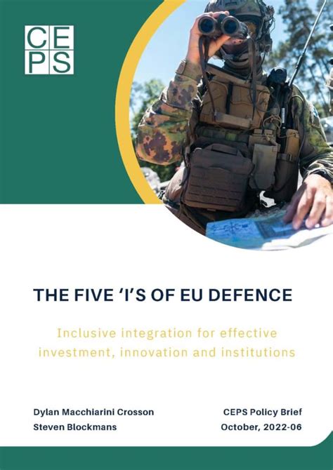 The Five ‘is Of Eu Defence Ceps