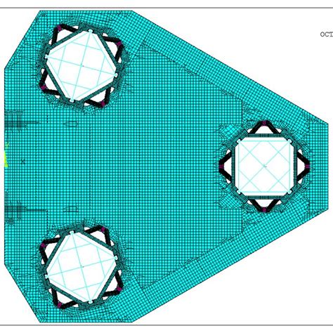 Finite Element Model Of Jack Up Download Scientific Diagram