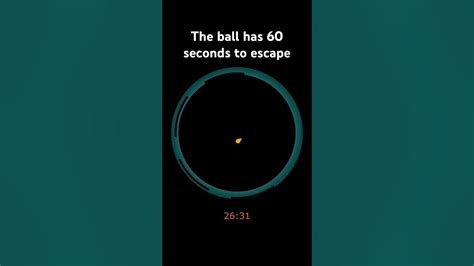 Can It Escape Within 60 Seconds Ball Bounce Bouncingballs Escape