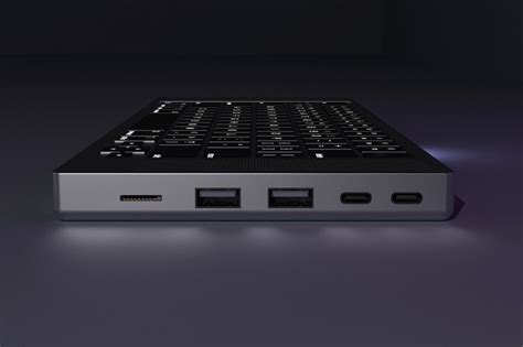 A MacBook Without A Screen This Apple Keyboard Concept Comes With A Built In Projector Display