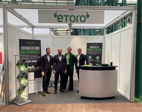 Proud To Be Representing My Company Etoro At Finanzmesse In Zurich