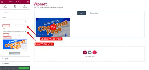 How To Use Elementskit Elementor Video Gallery Widget Wpmet