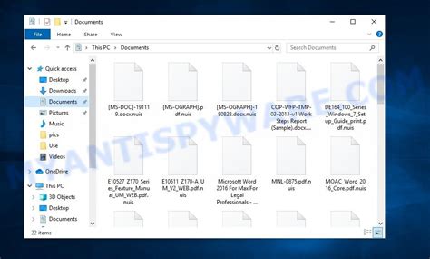 Remove Nuis Virus Nuis File Extension Nuis File Recovery