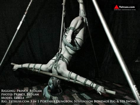 Rope Bondage Sex Swing Cumception
