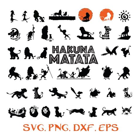 Lion King Clipart Black And White
