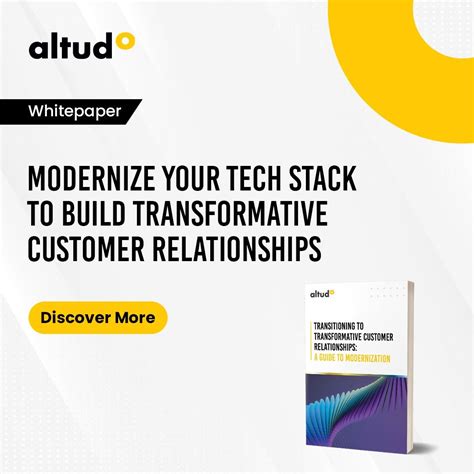 Altudo On Linkedin Transitioning To Transformative Customer