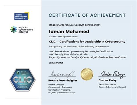 Catalystgrad Opentowork Cybersecurity Giac Careergrowth Clic… Idman Mohamed