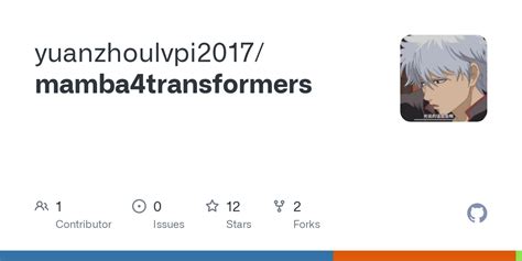 mamba4transformers demo ipynb at main · yuanzhoulvpi2017