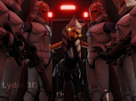 rule 34 1girls 3d 3d artwork ahsoka tano alien girl alien humanoid