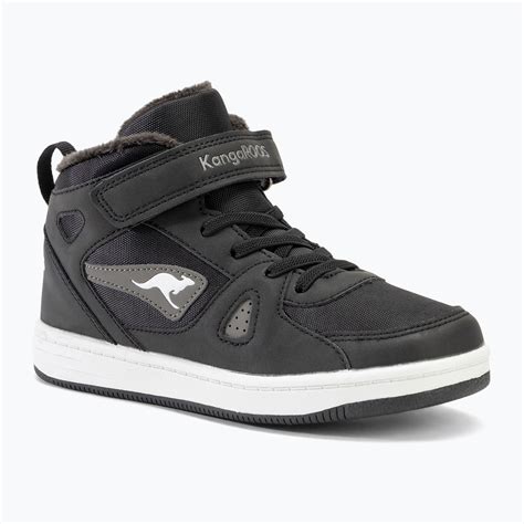 Kangaroos K Cp Kalley Ii Ev Jet Black Steel Grey Kinderschuhe 18804