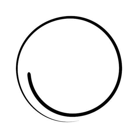 Premium Vector Hand Drawn Scribble Circles Set Doodle Circular Logo