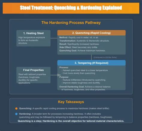 Quenching Vs Hardening Steel Whats The Difference Mfg Shop