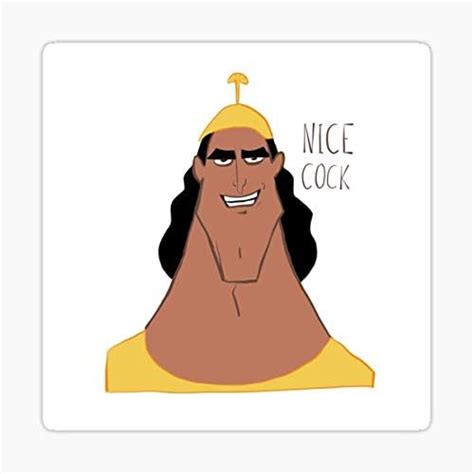 Kronk Nice Cock Meme Sticker Sticker Graphic Auto