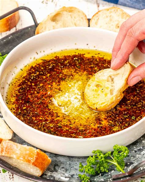 Country French Bread Dipping Dishes Dipping Bread Recipe