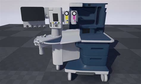 Anesthesia System 3d Model Realtime 3d Models World