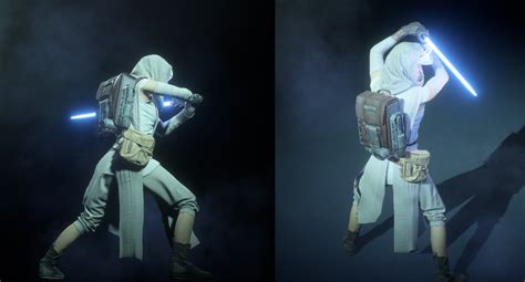 Mod That Gives Scavenger Rey Some Extra Spice Hood Visor Gloves