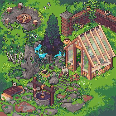 Pin By P Sadlily On Pixelated Art Pixel Art Games Pixel Art Landscape Isometric Art