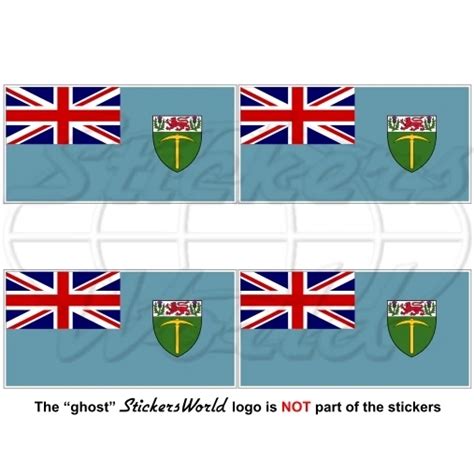 Rhodesia Rhodesian Flag 1964 1968 Vinyl Decals Bumper Helmet Stickers