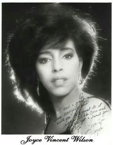 Joyce Vincent Wilson Joyce Vincent Vincent Joyce