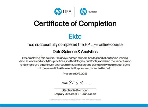Datascience Analytics Continuouslearning Hplife Professionalgrowth Ekta Sandhu