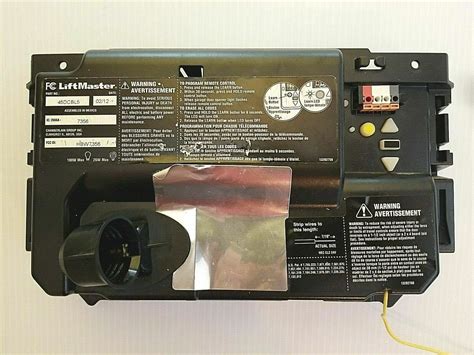 Liftmaster 45dcbl5 Garage Door Receiver Logic Board Yellow Learn Butto Garage Door Info Spot