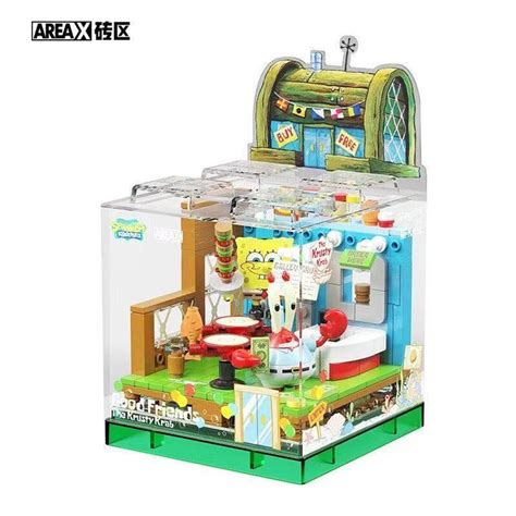 Areax Spongebob Squarepants Box Series Building Block Toy Set Creatorbricks