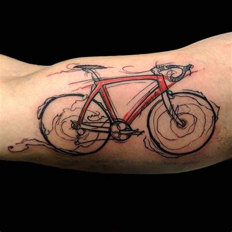 23 Bike Tattoos For The Hardcore Cyclists Bike Tattoos Bicycle