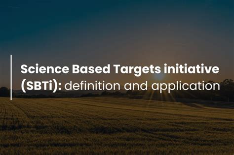 Kabaun on LinkedIn: Science Based Targets initiative (SBTi): definition and application