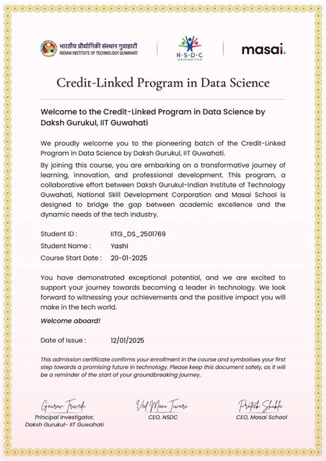 Datascience Iitguwahati Machinelearning Artificialintelligence Yashi Tibra