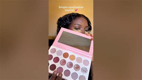 Eyeshadow Tutorial💕 Makeup Beginnerfriendlymakeupforblackwomen
