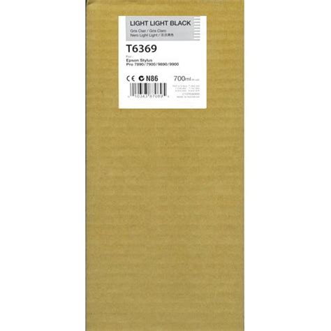Epson Light Light Black Ink Pro 7900 9900 7890 9890 700ml T6369