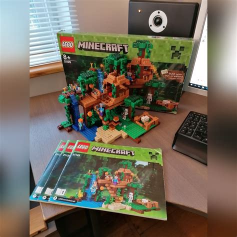 Lego Minecraft 21125 Domek na drzewie w dżungli | Smolniki | Kup teraz ...