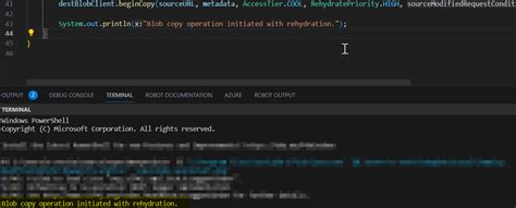 Azure Rehydrate Copying Blob To Different Account Java Stack Overflow
