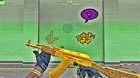 CS CSGO Mod New Update Models Specialist Gloves With Chrome Effects On Dark