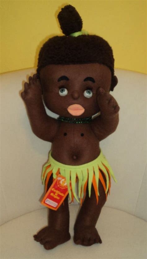 Rare Vintage African Dancer Lenci Doll W Hang Tag Similar To