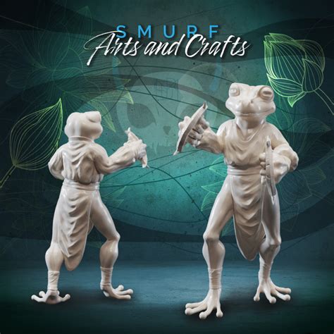 3d Printable Bullywug Pack By Smurf Minis